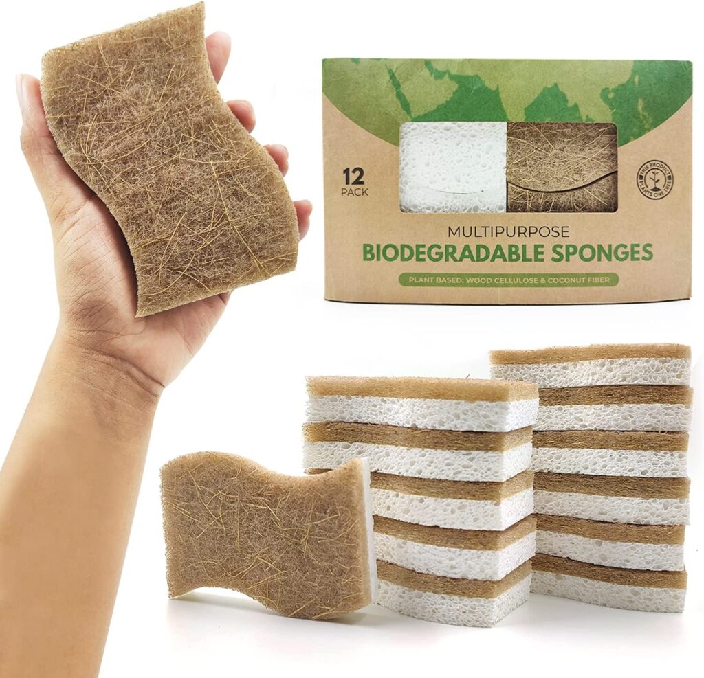 6 Eco-friendly Reusable dish Sponges - Plastic Free Reviews